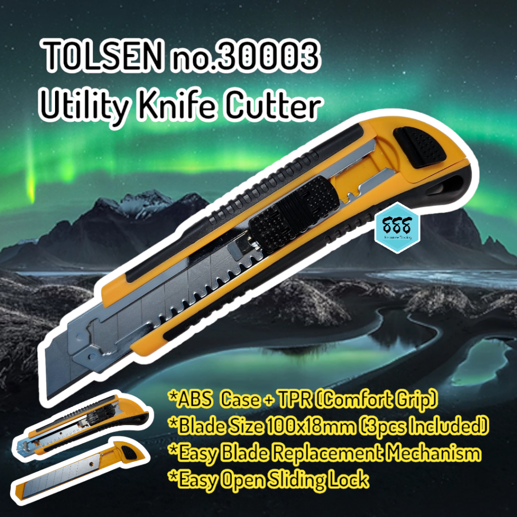 TOLSEN Utility Knife Cutter | Shopee Philippines