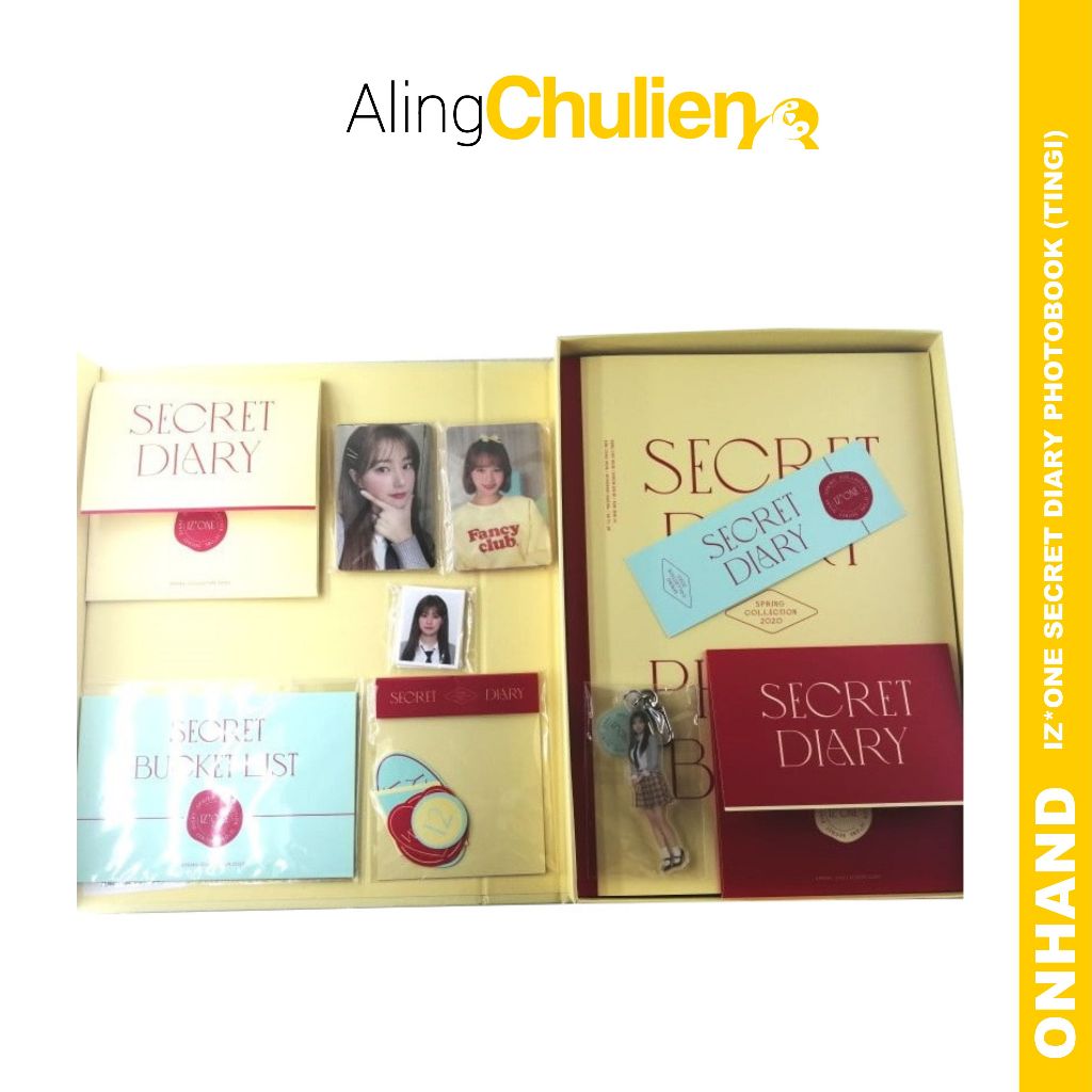 IZ*ONE SECRET DIARY PHOTOBOOK (Tingi) | Shopee Philippines