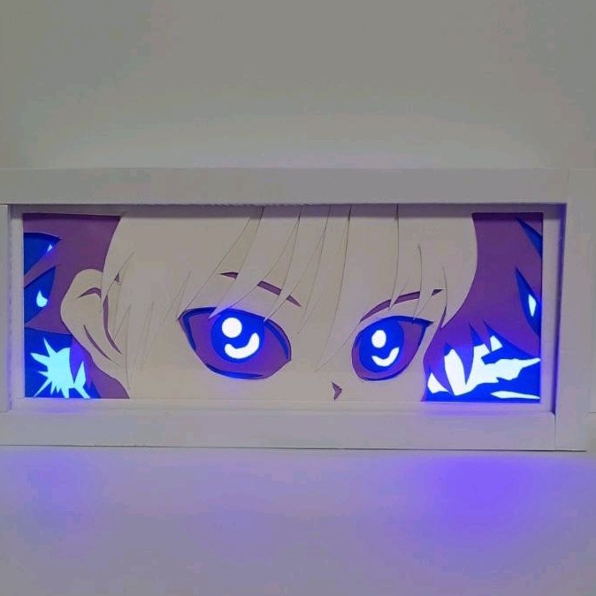 Killua 3D Light Box Anime Merch Night Lamp | Shopee Philippines