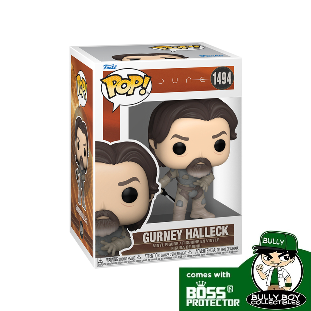 Funko POP! Movies: Dune 2 - Gurney Halleck 1494 With Boss Protector ...
