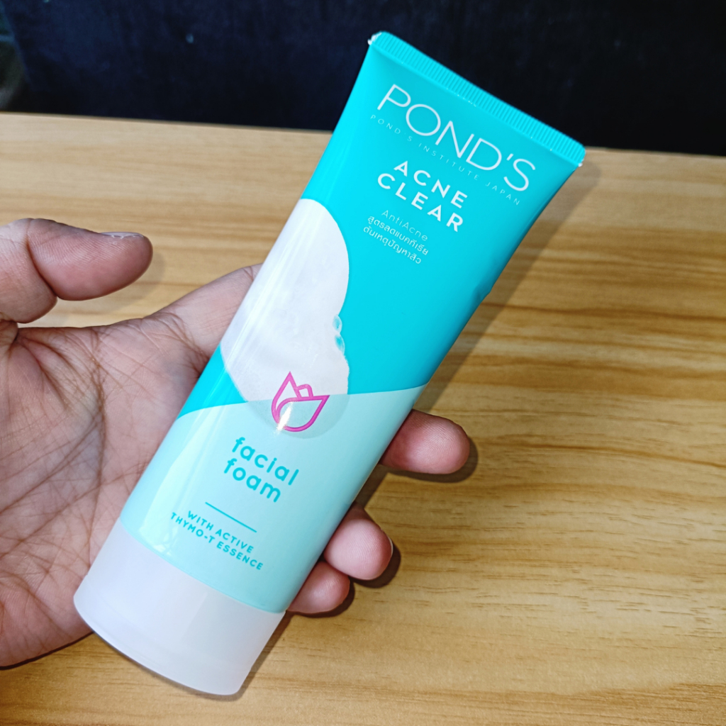 Ponds Acne Clear AntiAcne Facial Foam Wash 100g | Shopee Philippines