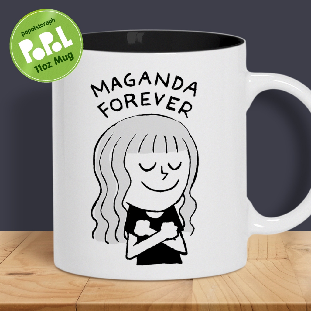 Popol - Maganda Forever Mug 11oz Canvas Tote Bag Sticker Laminated Gift ...