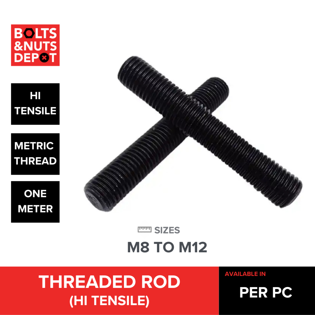 FULLY THREADED ROD HI TENSILE (8.8) / STAINLESS STEEL - SOLD PER METER ...