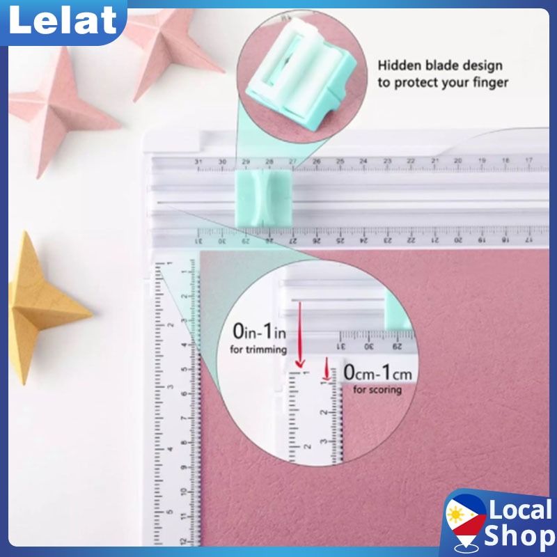 Multi-Function 2in1 Foldable Craft Paper Trimmer w/ Scoring Board 12 ...