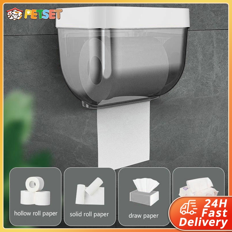 Tissue Box Wall-Mounted Acrylic Transparent Tissue Box Table Napkin ...