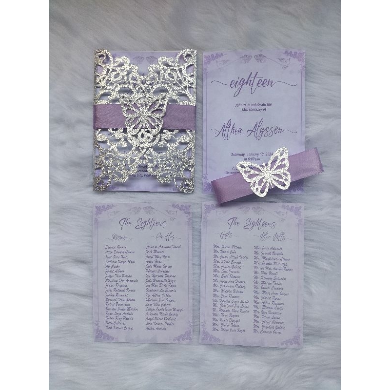 Personalized Invitation Card | Shopee Philippines