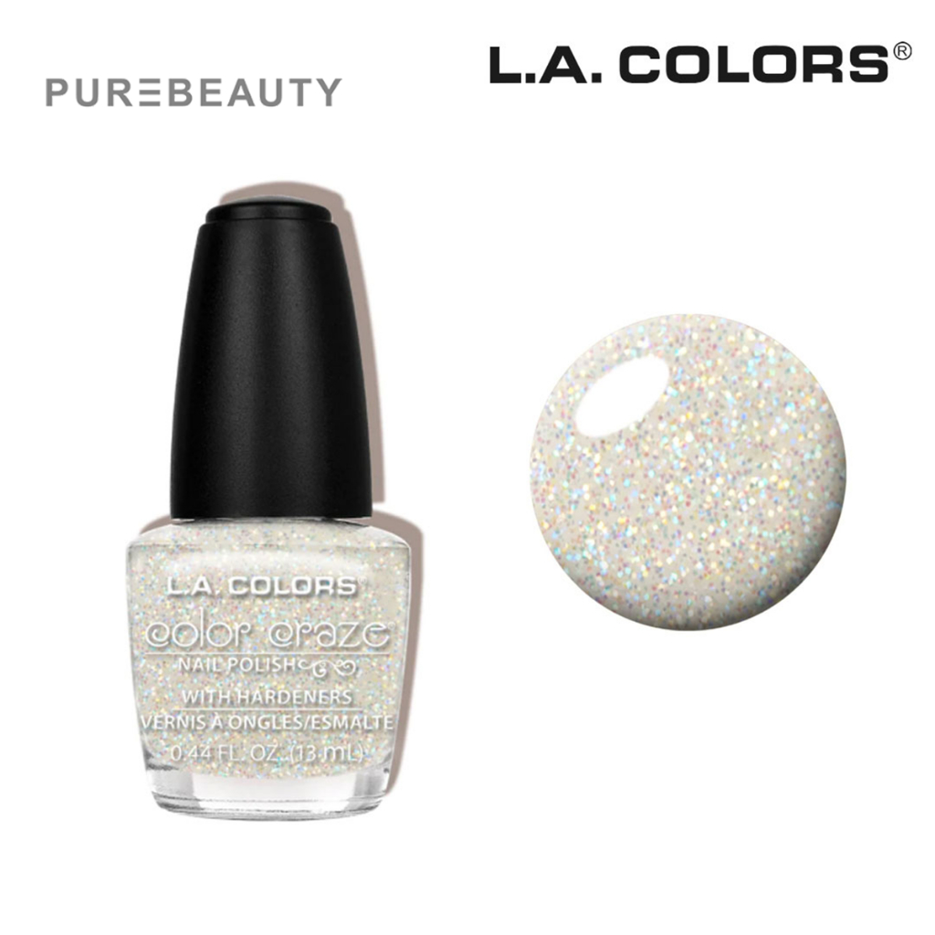 LA Colors Color Craze Nail Polish Sassy Sparkle | Shopee Philippines