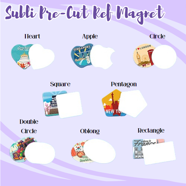 QUAFF Sublimation Pre Cut Ref Magnet (5 pcs per shape) | Shopee Philippines