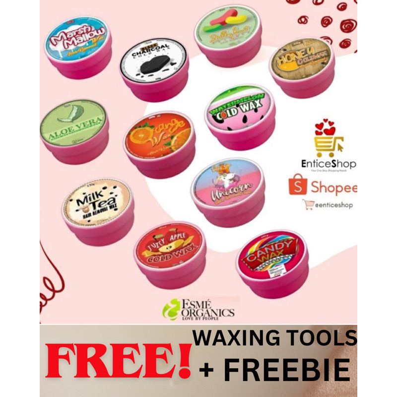 B1T1 Esme Organics COLD WAX SOFT WAX ORGANIC SUGAR WAX Hair Removal Wax ...