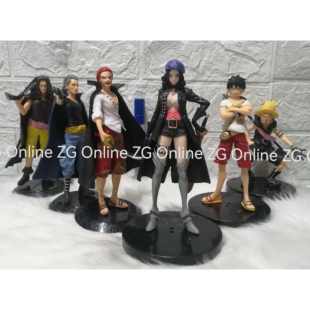 One Piece Luffy Zoro Sanji Sabo Robin Shanks Ben Usopp Action Figure ...