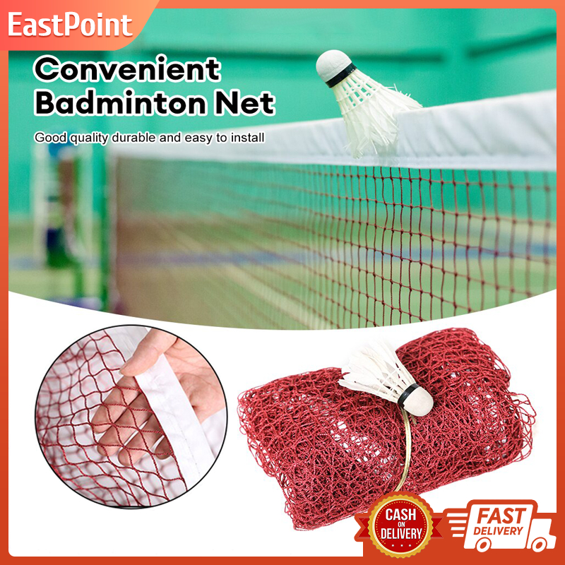 6.1 M X 0.76 M Standard Badminton Net Badminton Net Rack Shuttlecock ...