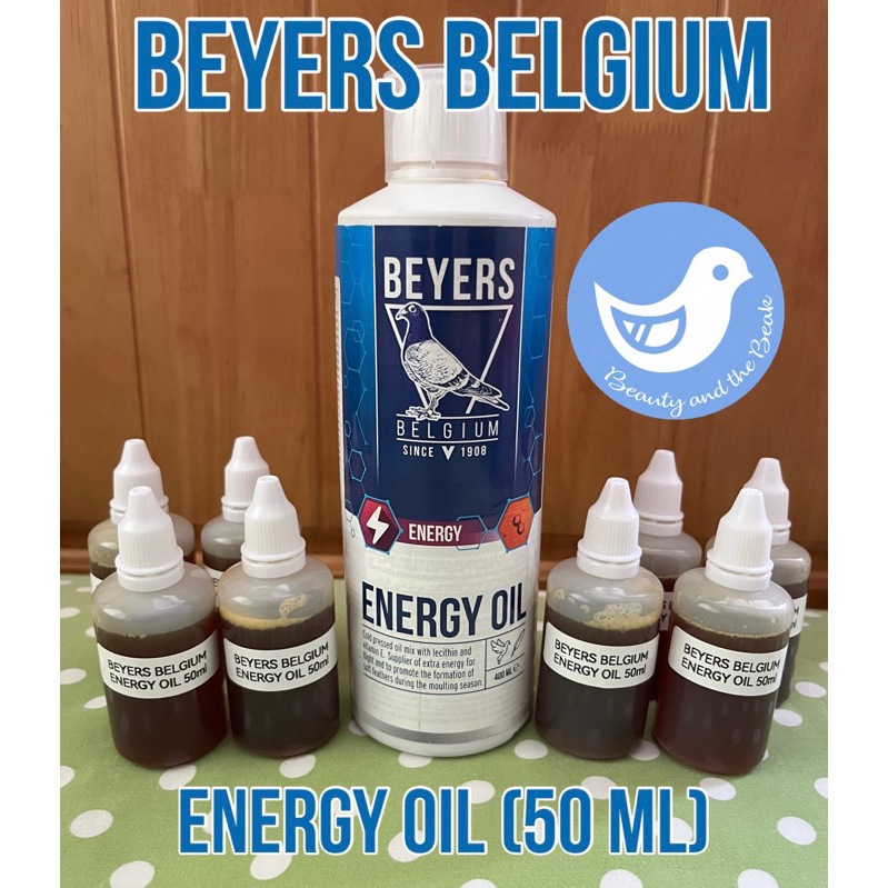 Beyers Plus Belgium Energy Oil 50ml repack for Racing Pigeons | Shopee ...