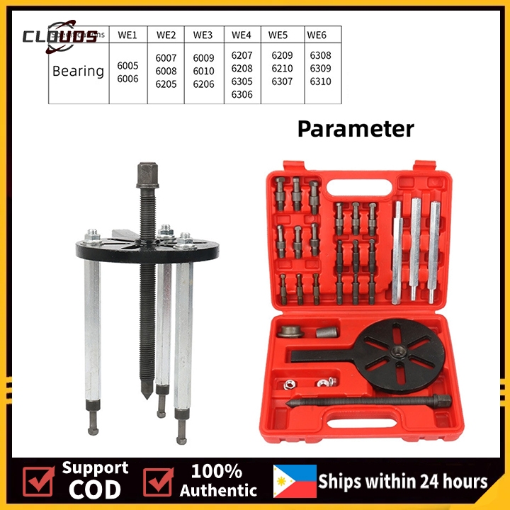 Universal 3 jaws Bearing Puller Remover Tools, Bearing Separator Set ...