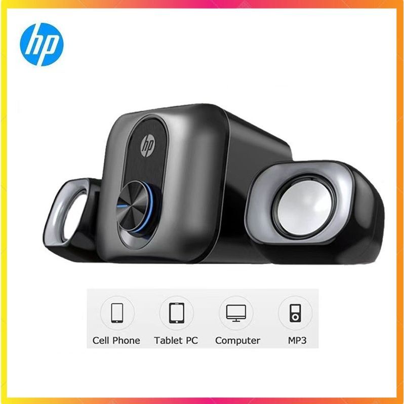 HP Cable Speaker 2.1 Multimedia Subwoofer Combination Sound Laptop ...