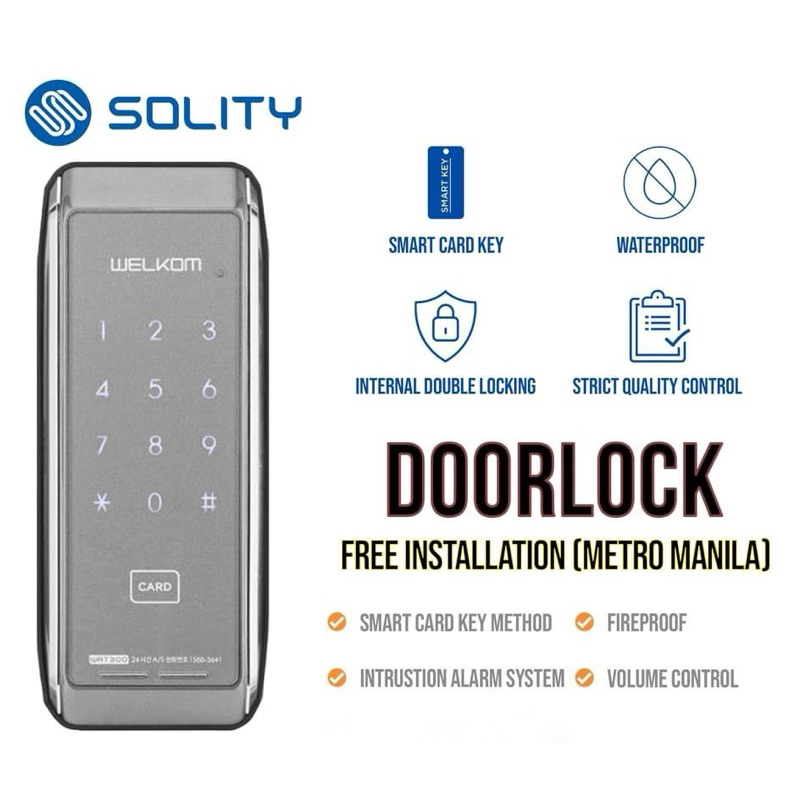 Empire East DMCI Properties Approved Digital Lock with Key Cards ...