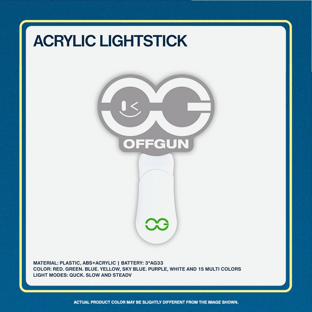 OFFGUN BABII Acrylic Lightstick | Cooking Crush | Off Jumpol Gun ...