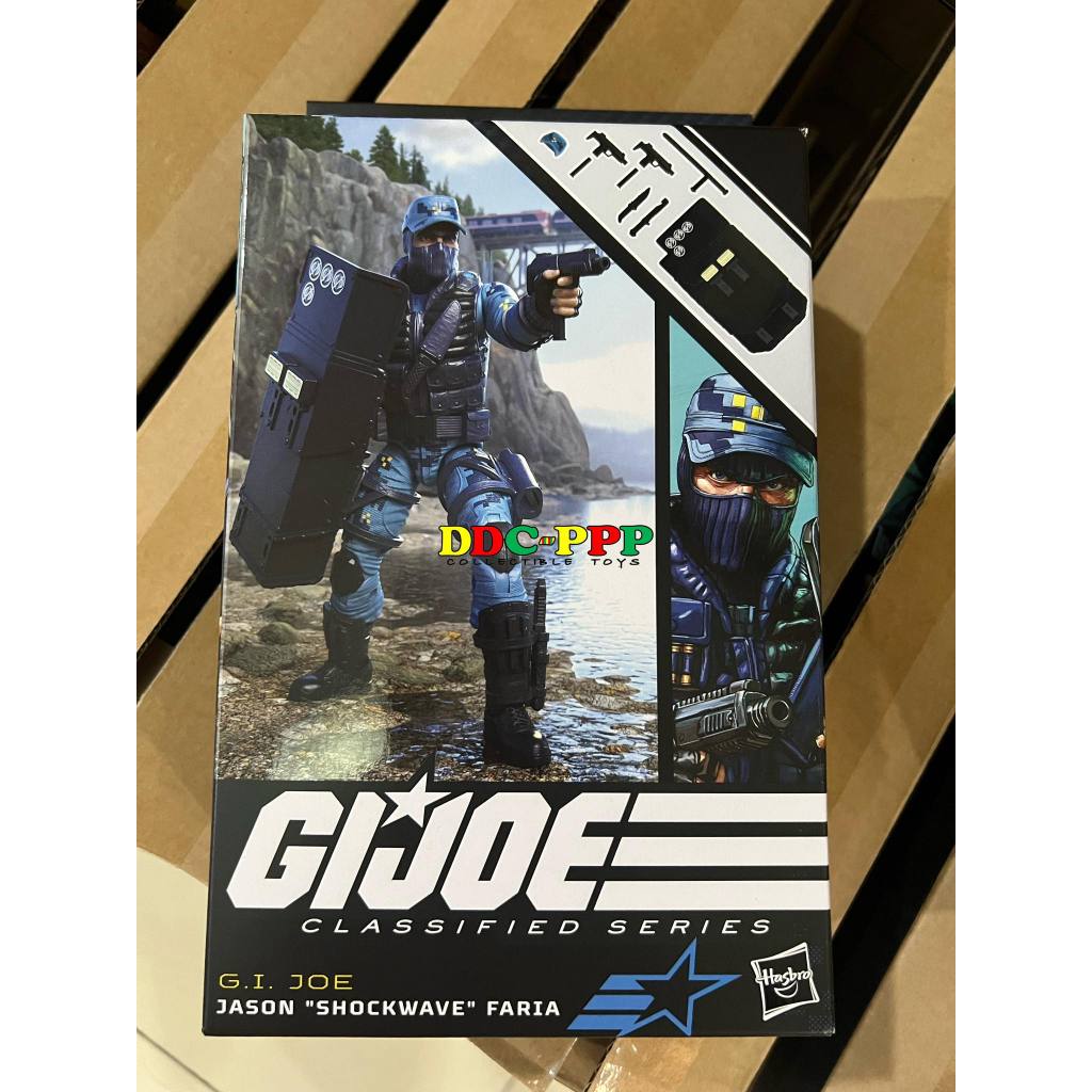 JASON SHOCKWAVE FARIA 105- G.I. Joe Classified Series C4 (SEALED ...