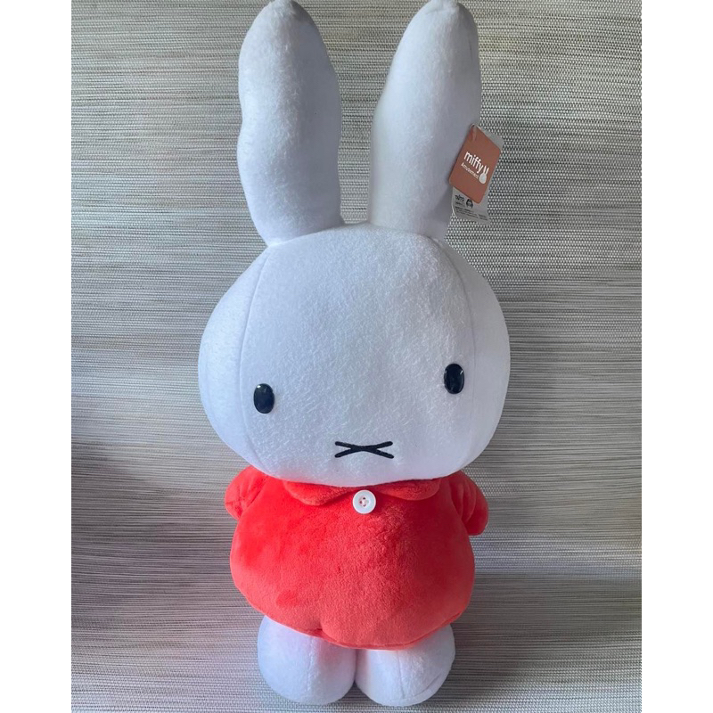 Miffy Rabbit Orange Bunny Plush with Paper Tag | Shopee Philippines
