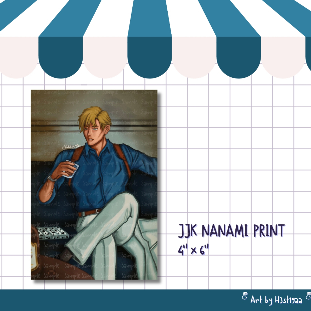 Jujutsu Kaisen Nanami Print by H3st19aa | Shopee Philippines