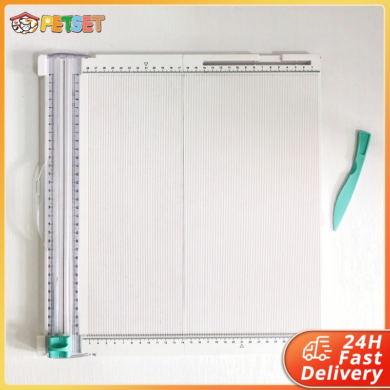 Craft Paper Cutter 12 Inch Cutting Length with Scoring Board 2 in1 ...