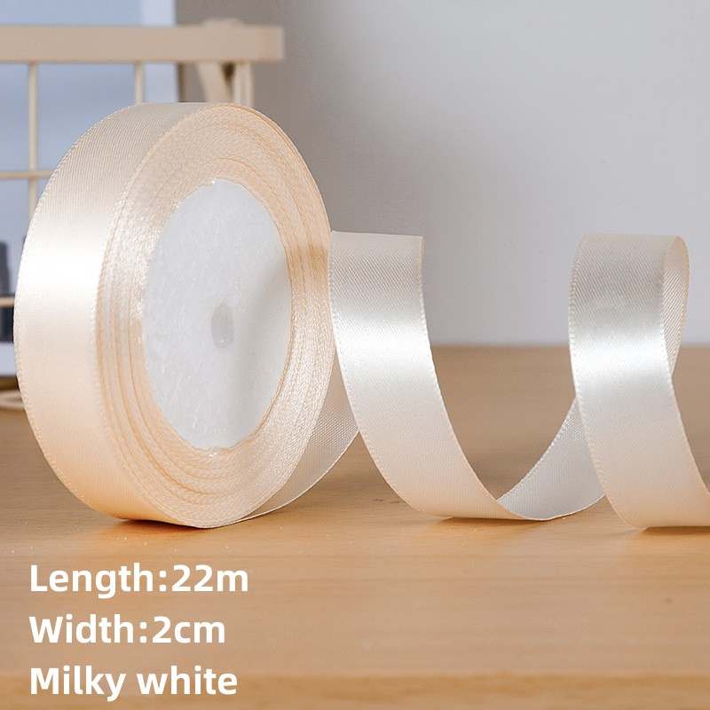 Pretty (2cm/25 yards/roll) Satin Ribbon Wholesale Gift Packing Christmas decorationRibbons roll ...