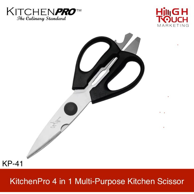 KitchenPro 4 in 1 Multi-Purpose Kitchen Shears | Shopee Philippines