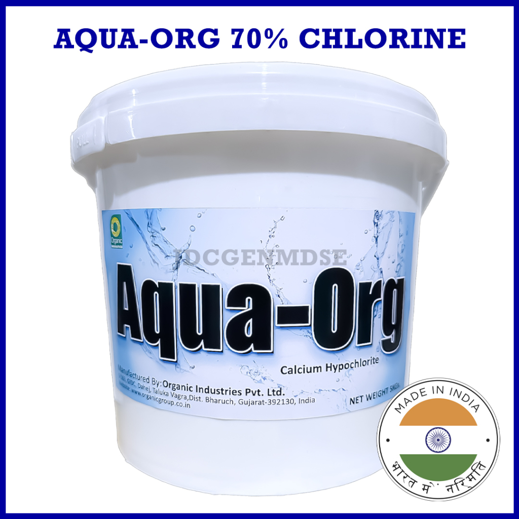 Aqua Org Superior Quality Chlorine Granules 70% for Swimming Pool water ...