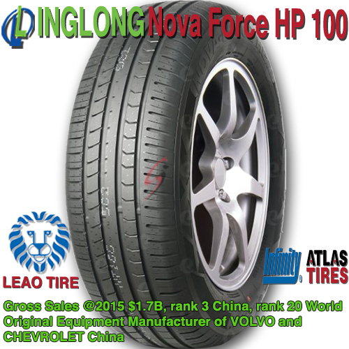 205/55 R16 Leao Tire China/Thailand | Lion Sport 3/GP/HP/HP3, Nova Force XL/HP100 (205/55R16 ...