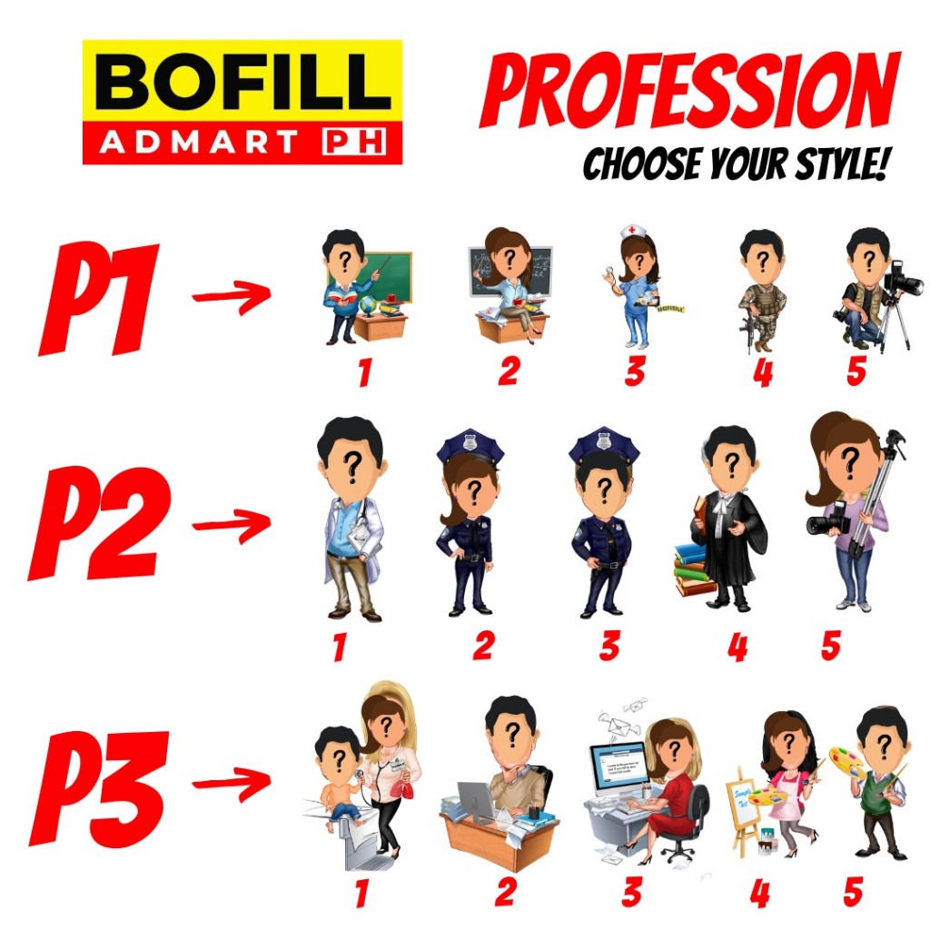 PERSONALIZED MINI STANDEE ACRYLIC CARICATURE 4INCHES HEIGHT | Shopee ...