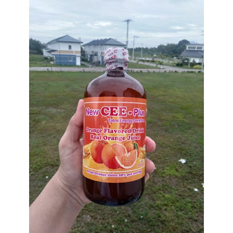 NEW CEE PLUS ORANGE FLAVORED DRINKS 500 ML | Shopee Philippines