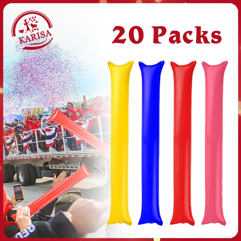 20Pcs Bam Bam Cheer Sticks Balloon Clapper, for Sporting Events Party ...