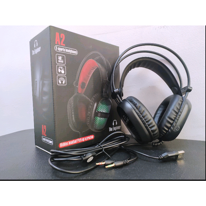 E-Sports Headset UX-A2 (Black) | Shopee Philippines