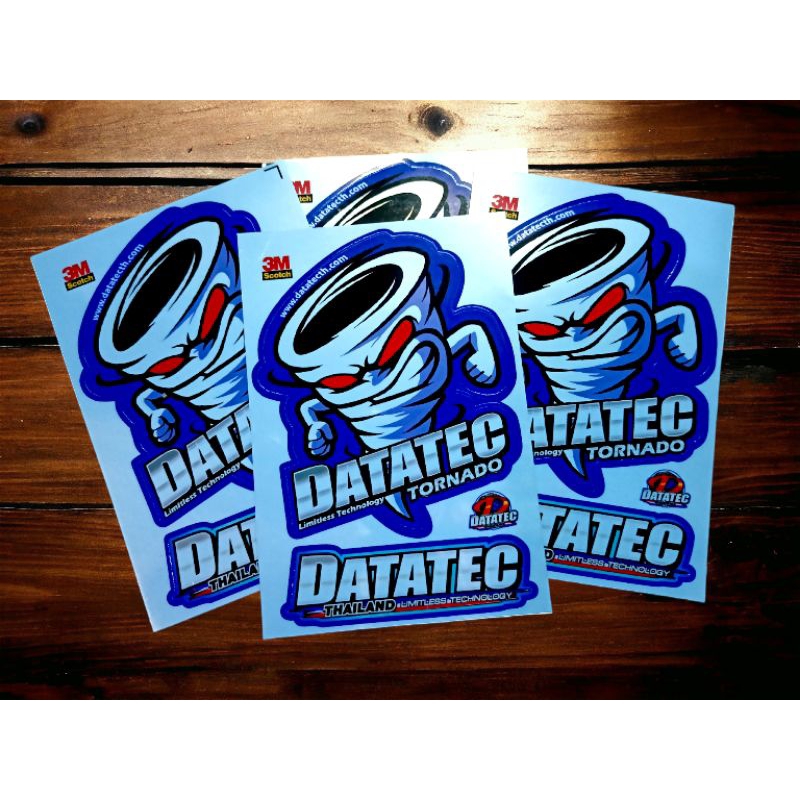 DATATEC TORNADO ALUMINUM STICKER 4" | ALUMINUM VINYL STICKER | Shopee ...