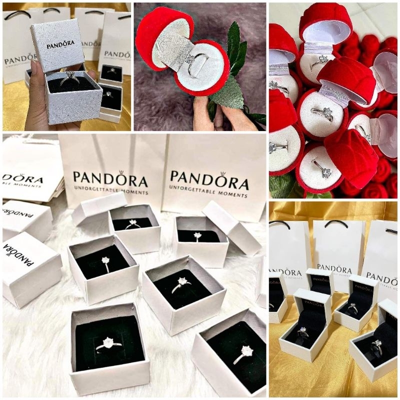 Pandora Promise Ring inspired (adjustable) with box and paperbag or ...