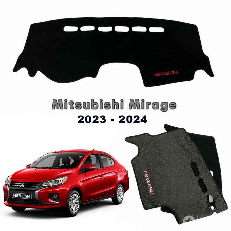 2023-2024 Mitsubishi Mirage G4 Dashboard Cover with Red Logo Panel Dash ...