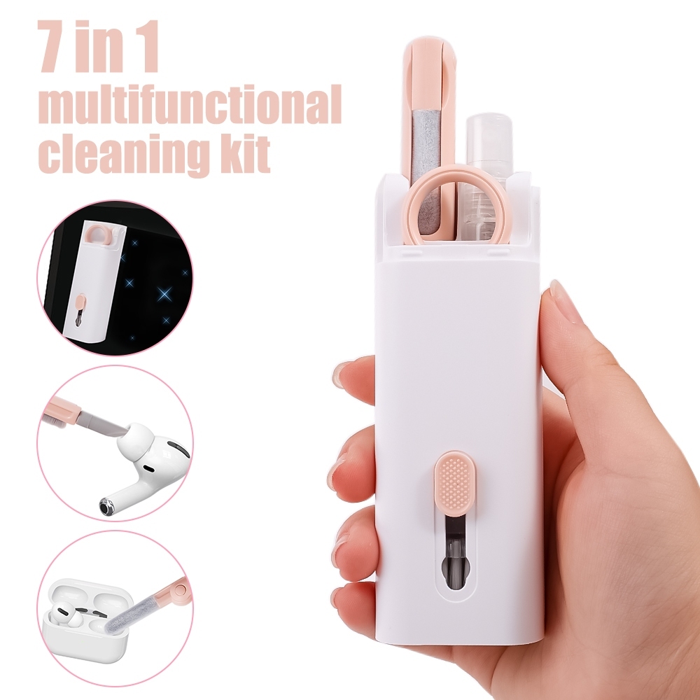 7-in-1 Computer Keyboard Cleaner Brush Kit Earphone Cleaning Pen For ...