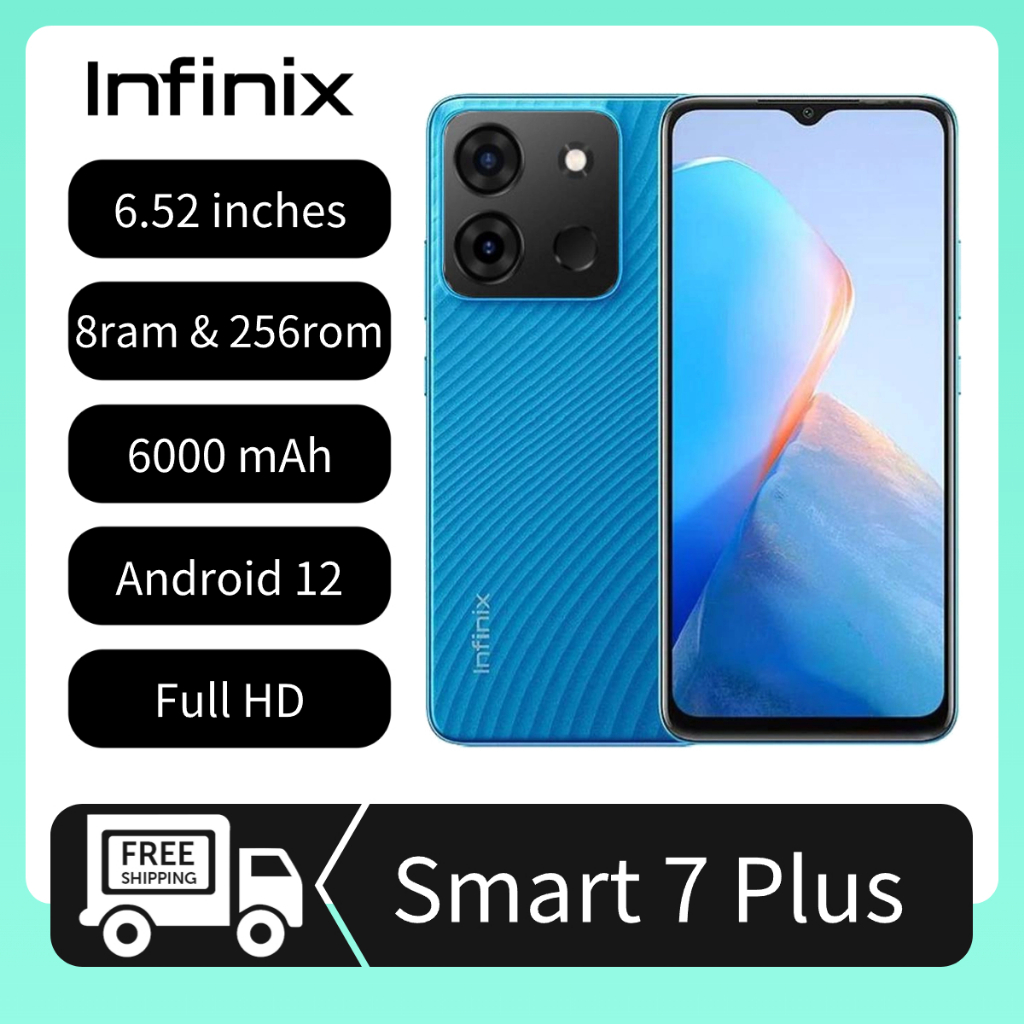 Infinix Smart 7 Plus Smartphone 6.52inches Screen HD Camera 6000mAh ...