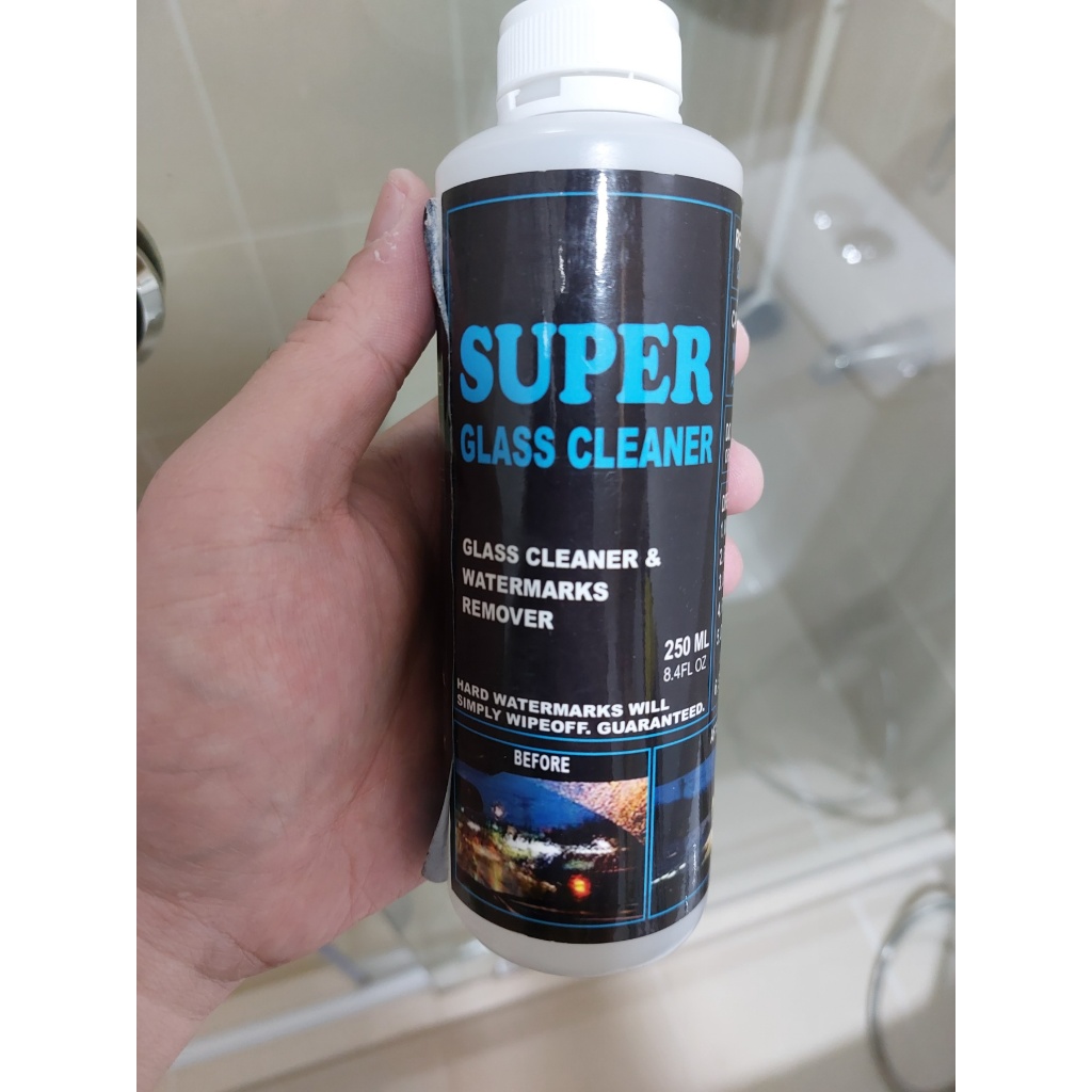 Super Glass Cleaner & Watermarks Remover - Tangal Talaga Promise See ...
