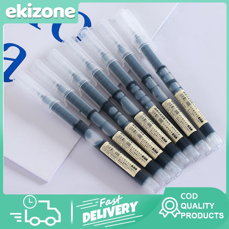 Straight Liquid Ballpoint Pen,Quick Dry 0.5mm Extra Fine Point Pens ...