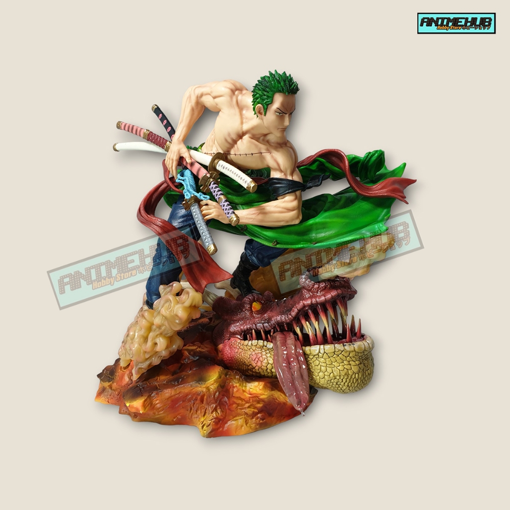 One Piece 1/4 Roronoa Zoro PVC Statue GK LSS Knock Off | Shopee Philippines