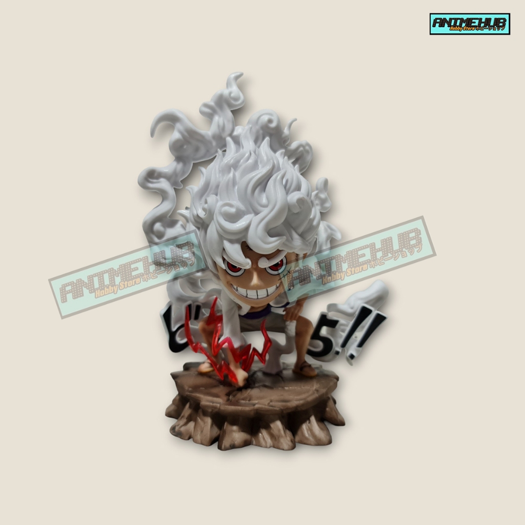 GK LDS Knock Off One Piece Luffy Gear 5 Chibi | Shopee Philippines