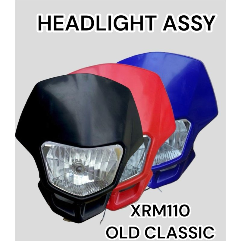 HEADLIGHT ASSY ASSEMBLY XRM110 OLD,XRM RS125,XRM110/125,ROUSER135 ...