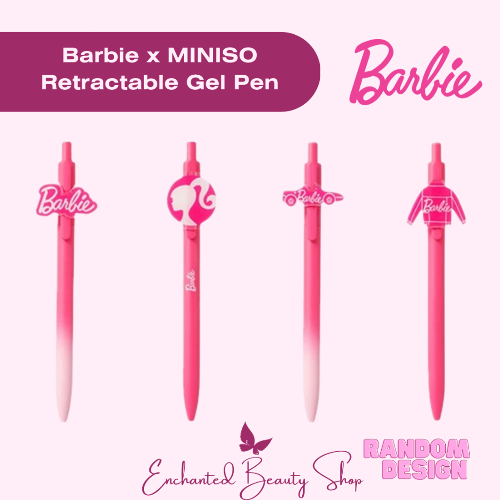 Barbie x MINISO 1pc. Retractable Gel Pen | Shopee Philippines