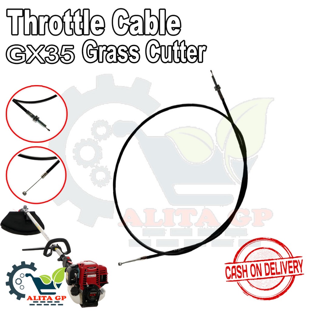 Throttle Cable GX35 UMK35 4 Stroke Gasoline Engine Grass Cutter Brush ...