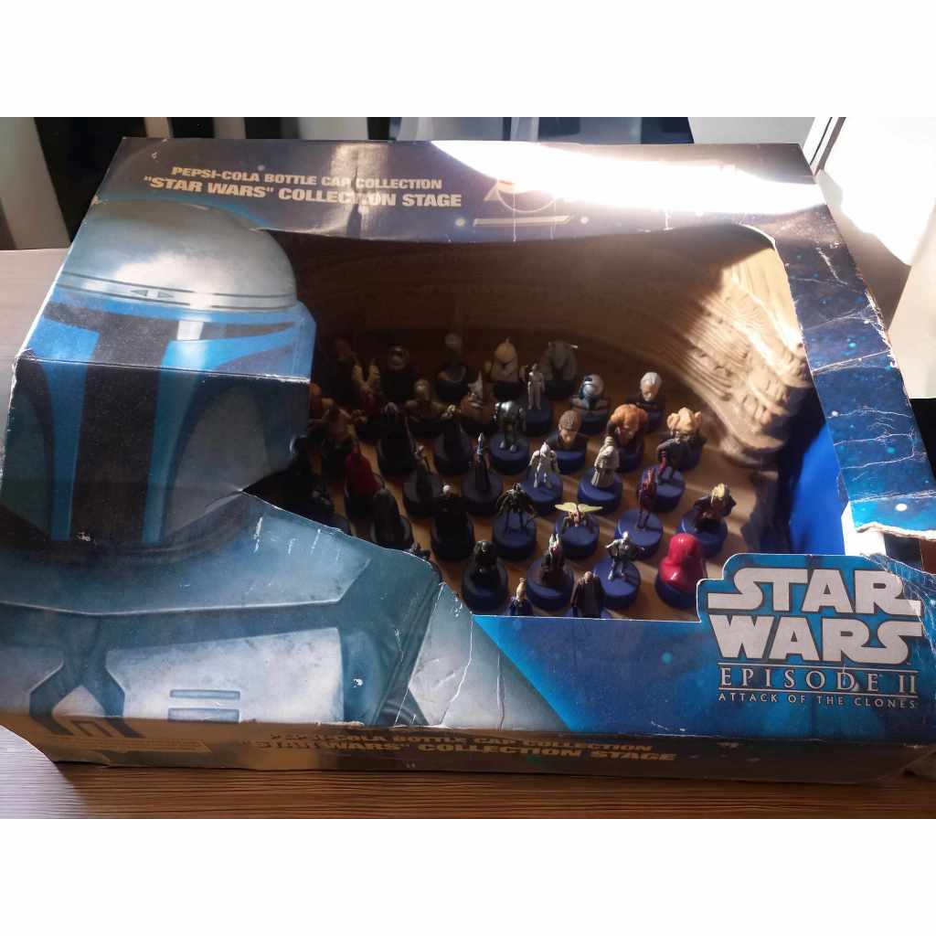 Star Wars Pepsi Japan Episode II Complete Battle Cap Set | Shopee ...