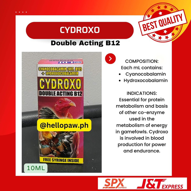 Cydroxo Injectable 10ml (ACTUAL PHOTO) | Shopee Philippines