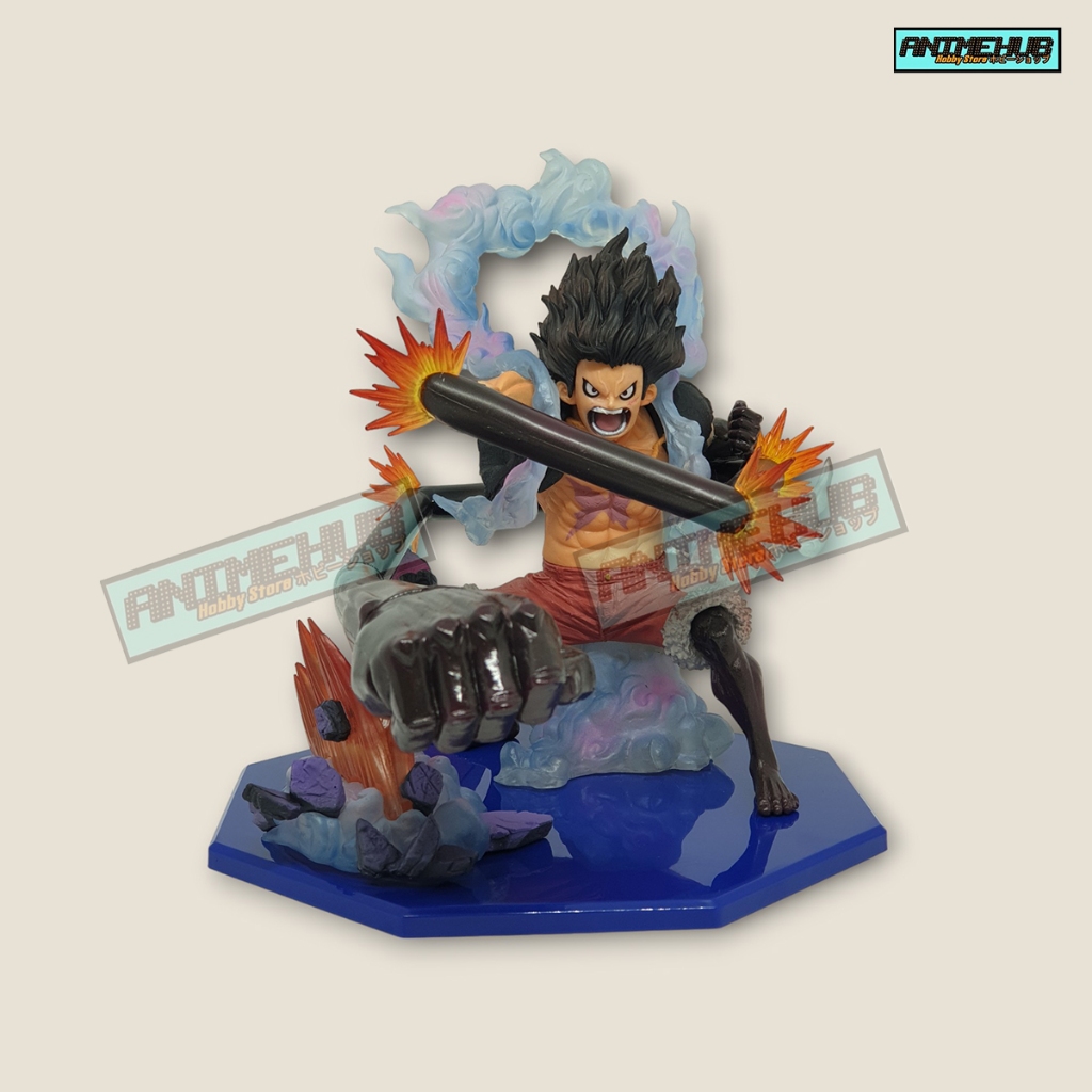 Bandai Figurearts Zero Knock Off One Piece Luffy Snakeman | Shopee ...