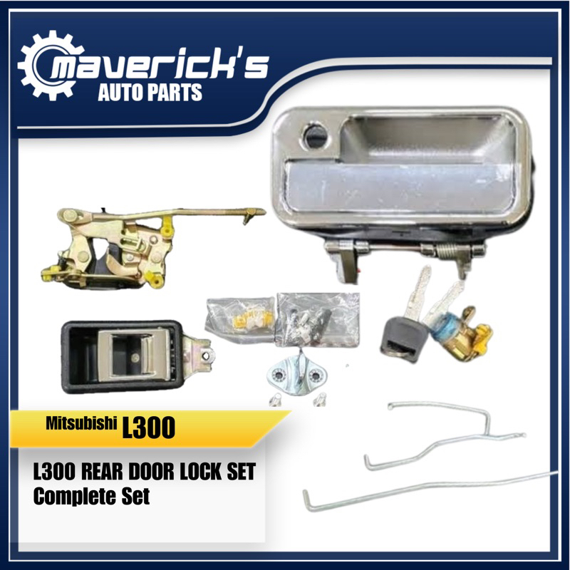 Mitsubishi L300 FB Outer Door Handle and Door Lock Set | Shopee Philippines