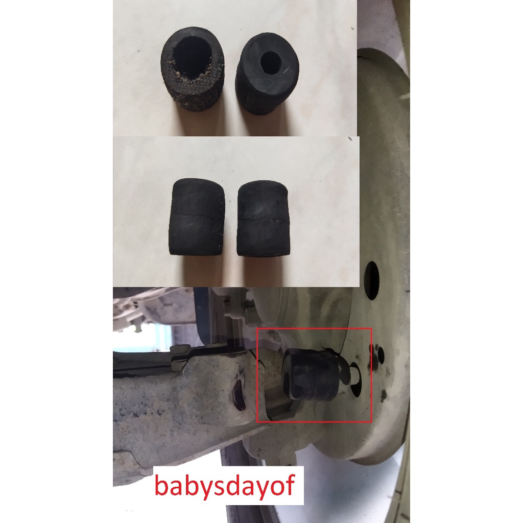 Rubber Bushing Steering knuckle / Damper Cap Rubber Bushing Universal ...