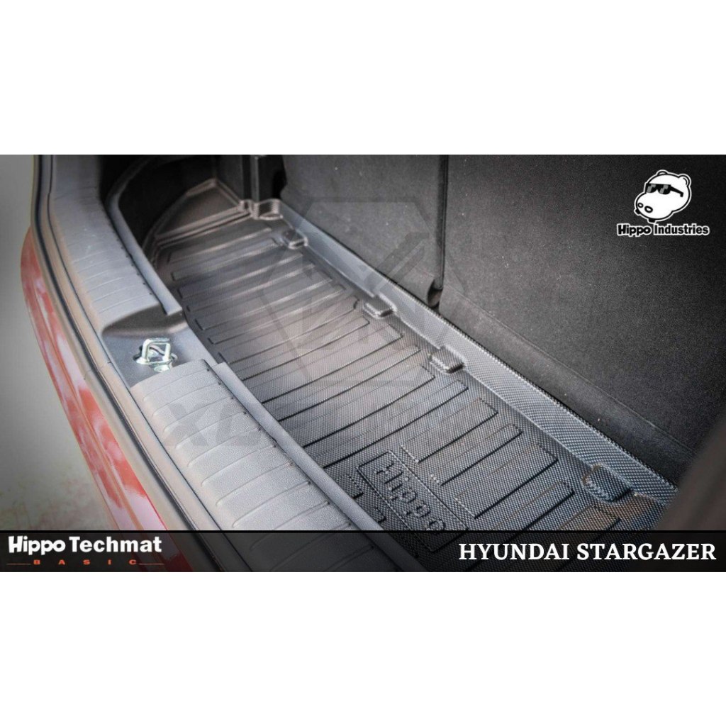 HYUNDAI STARGAZER 2022-2024 GL ONLY HIPPO TECHMAT BASIC CARGO/TRUNK ...